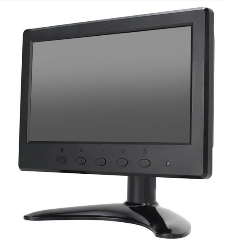7 inch lcd monitor with VGA HDMI AV USB BNC Audio Speaker input ...